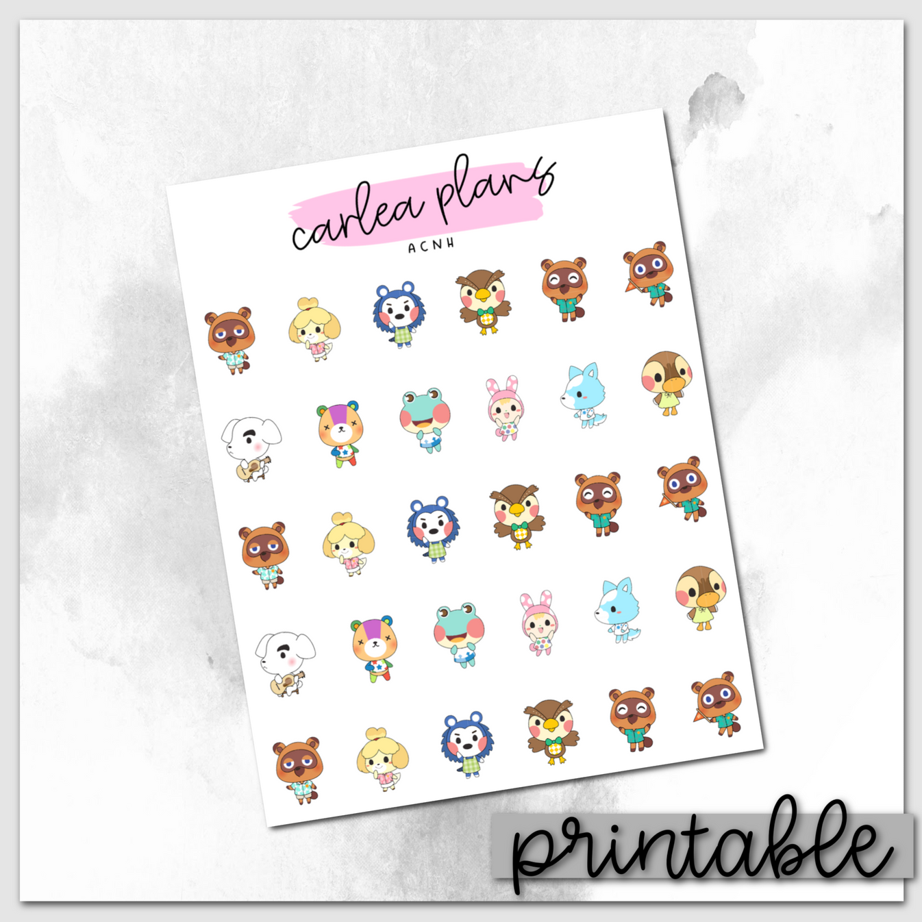 ACNH Icons | Printable Icons – CarleaPlans