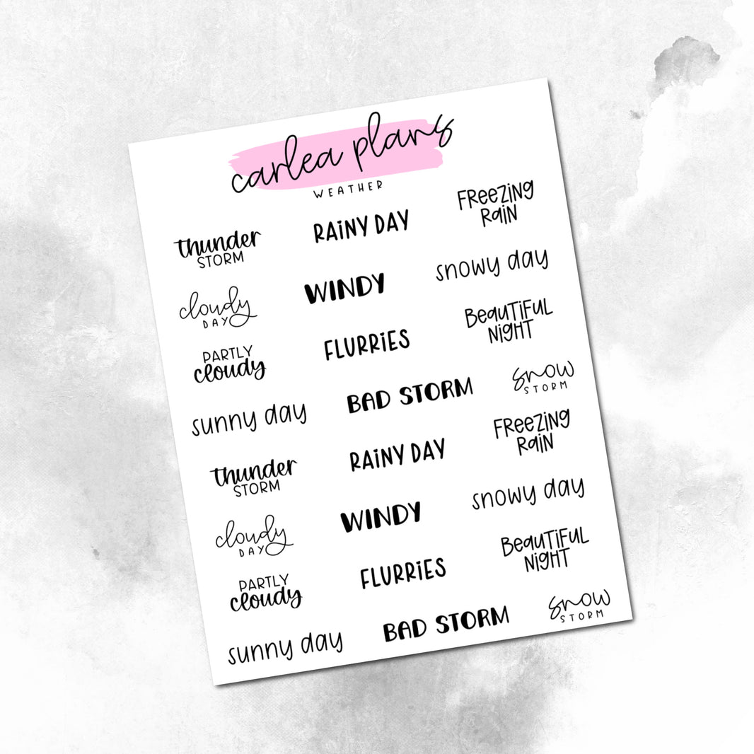 Carlea Plans - Colorful Icons for your Planner – CarleaPlans