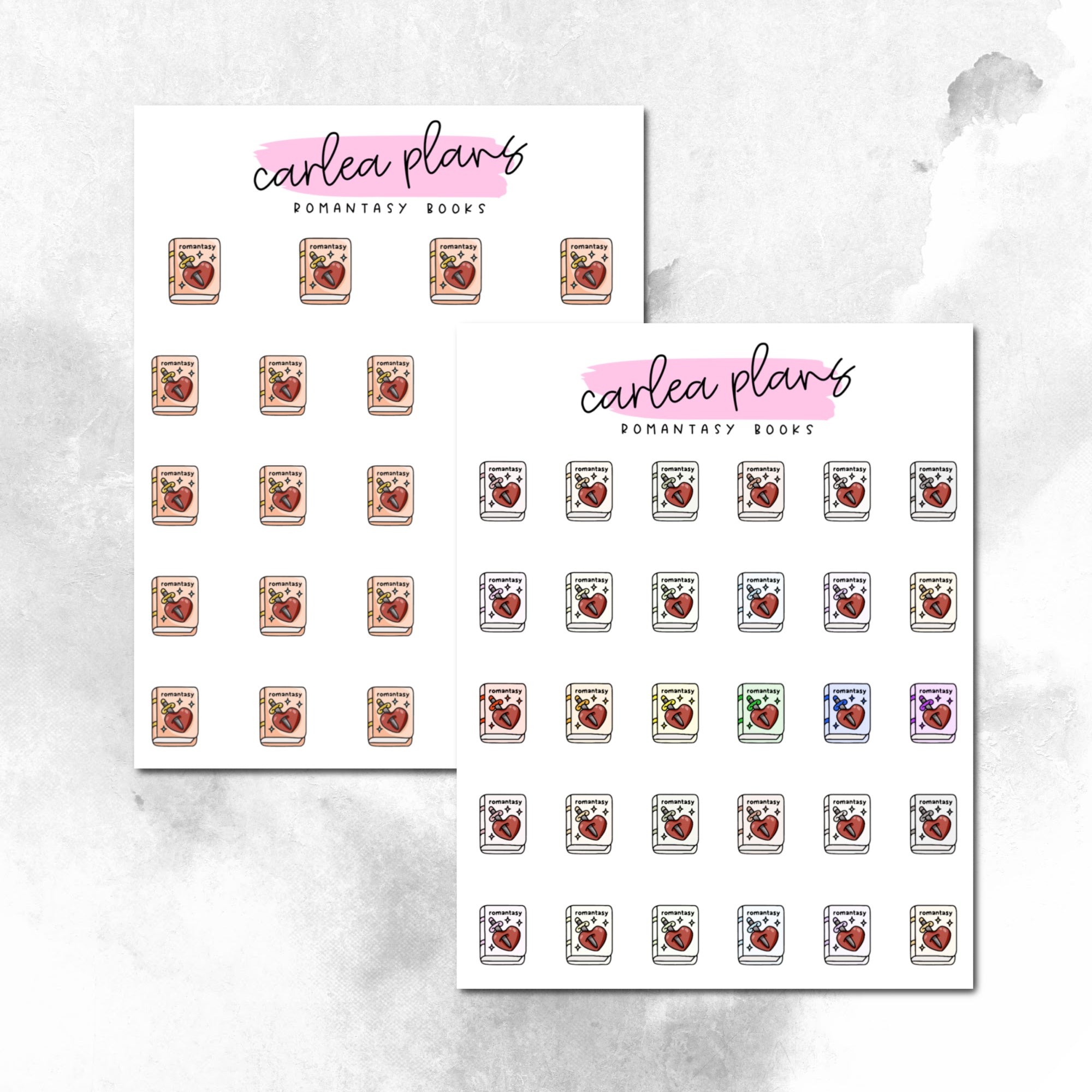 Romantasy Book Icons – CarleaPlans