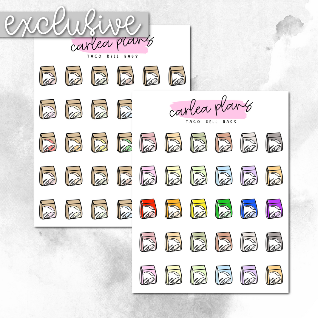 Carlea Plans - Colorful Icons for your Planner – CarleaPlans