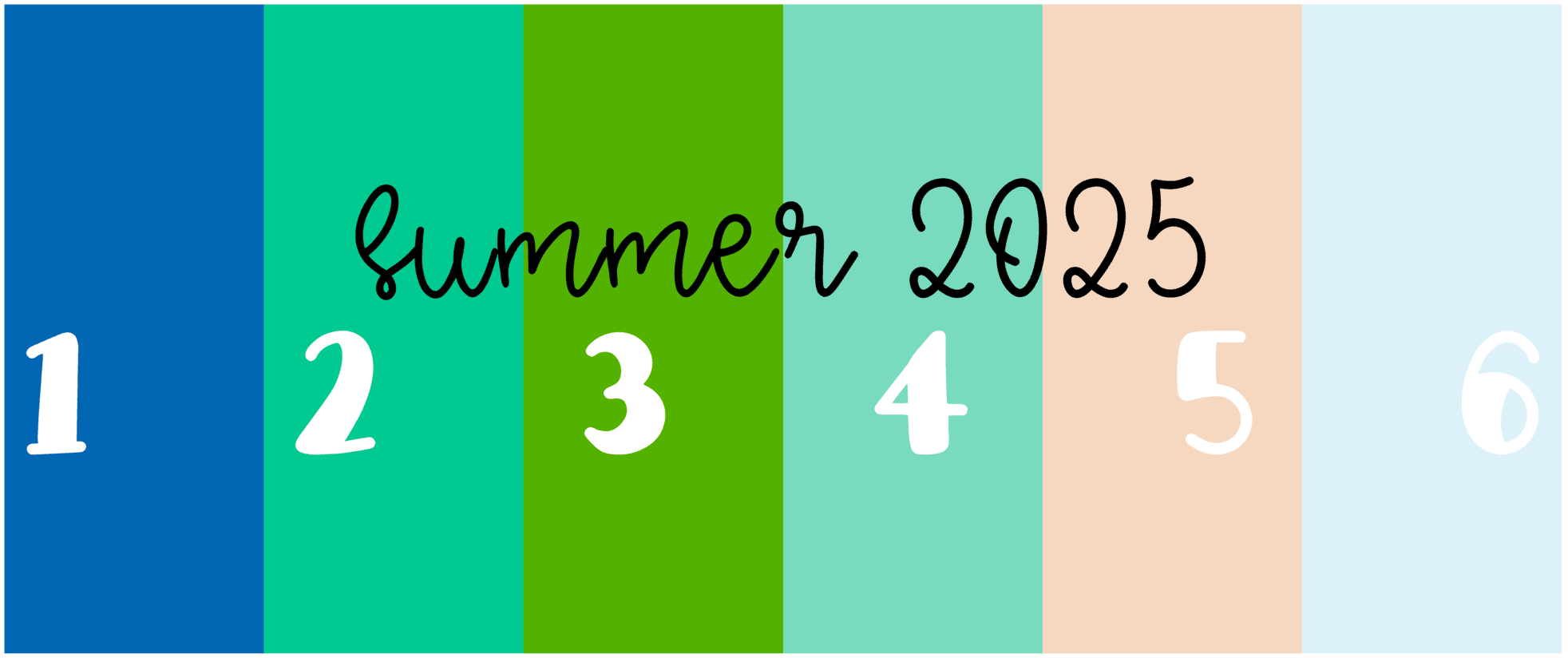 PRINTABLE Summer 2025 Colorway Icons || Solid Color Best Seller ...